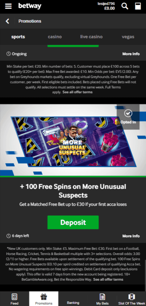 Betway Sign Up Offer For UK Bettors : Claim Your Betway Welcome Bonus